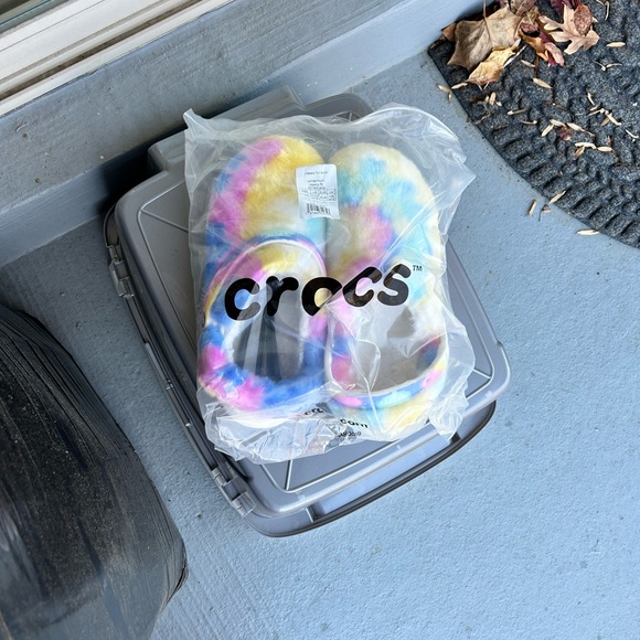 CROCS | Shoes | Furry Crocs | Poshmark